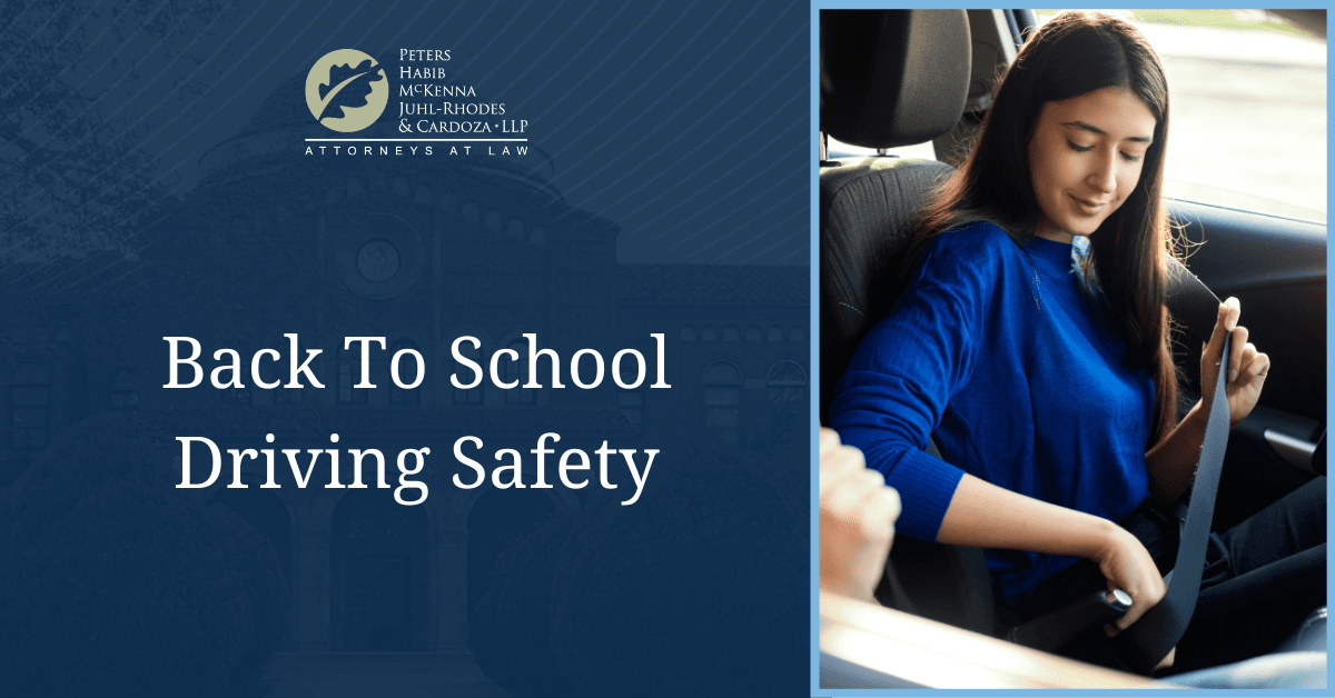 Back To School Driving Safety